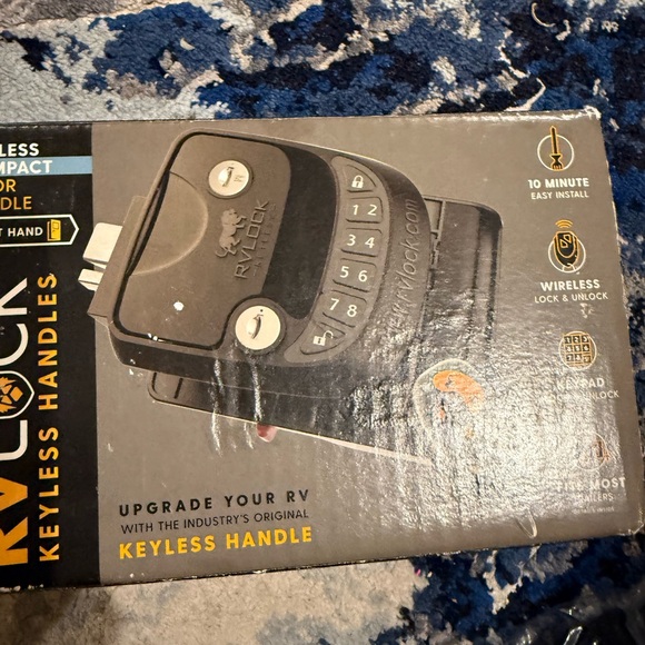 Other | Rvlock Compact Rv Lock Keyless Entry With Remote Secure Camper ...